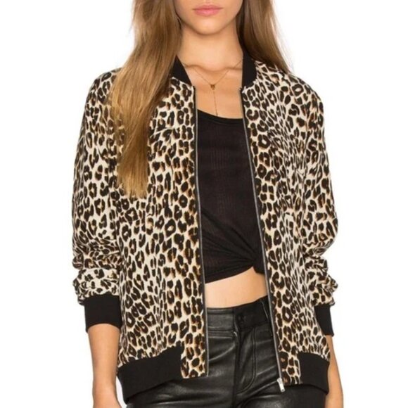 Equipment | Jackets & Coats | Equipment Silk Bomber Jacket Classic ...